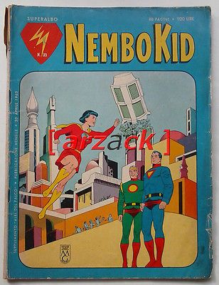Superalbo NEMBO KID 35 Mondadori 1963 Supplemento Albi del Falco ...