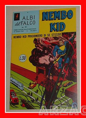 ALBI DEL FALCO NEMBO KID (Superman) N. 91 Ristampa Anastatica ...