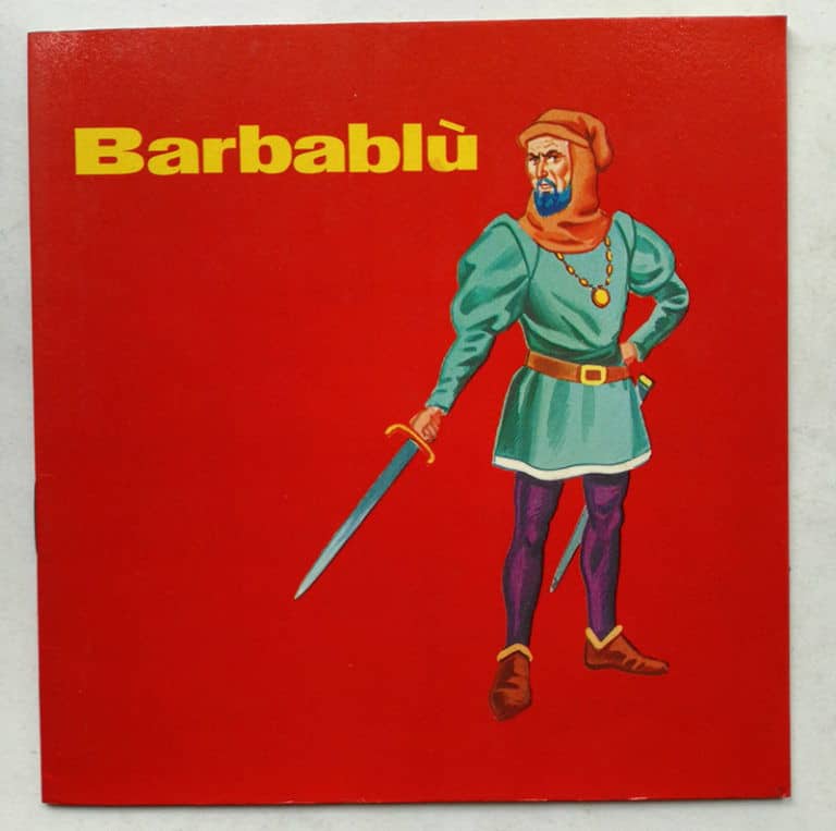 Mini libro illustrato BARBABLU' Malipiero 1968 FOLLETTO ALLEGRO ...