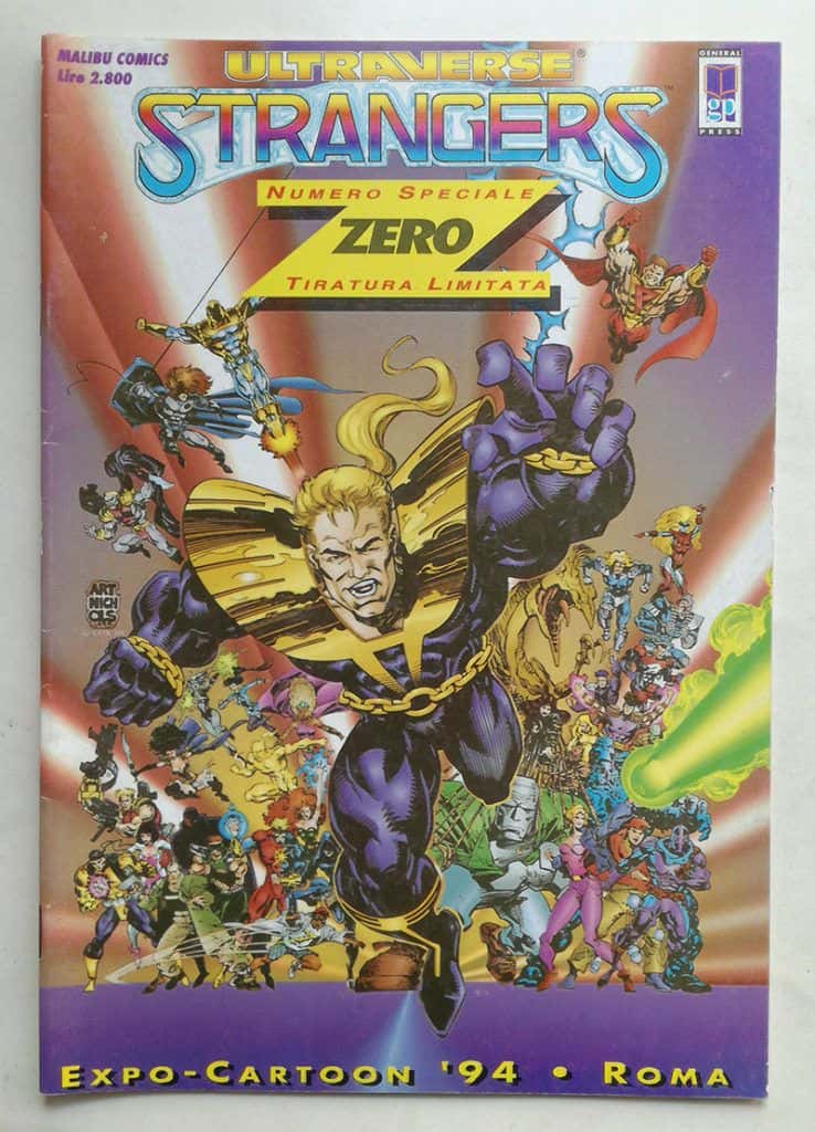 ULTRAVERSE STRANGERS N° 0 Malibù Comics GENERAL PRESS 1994 - iCollezionisti