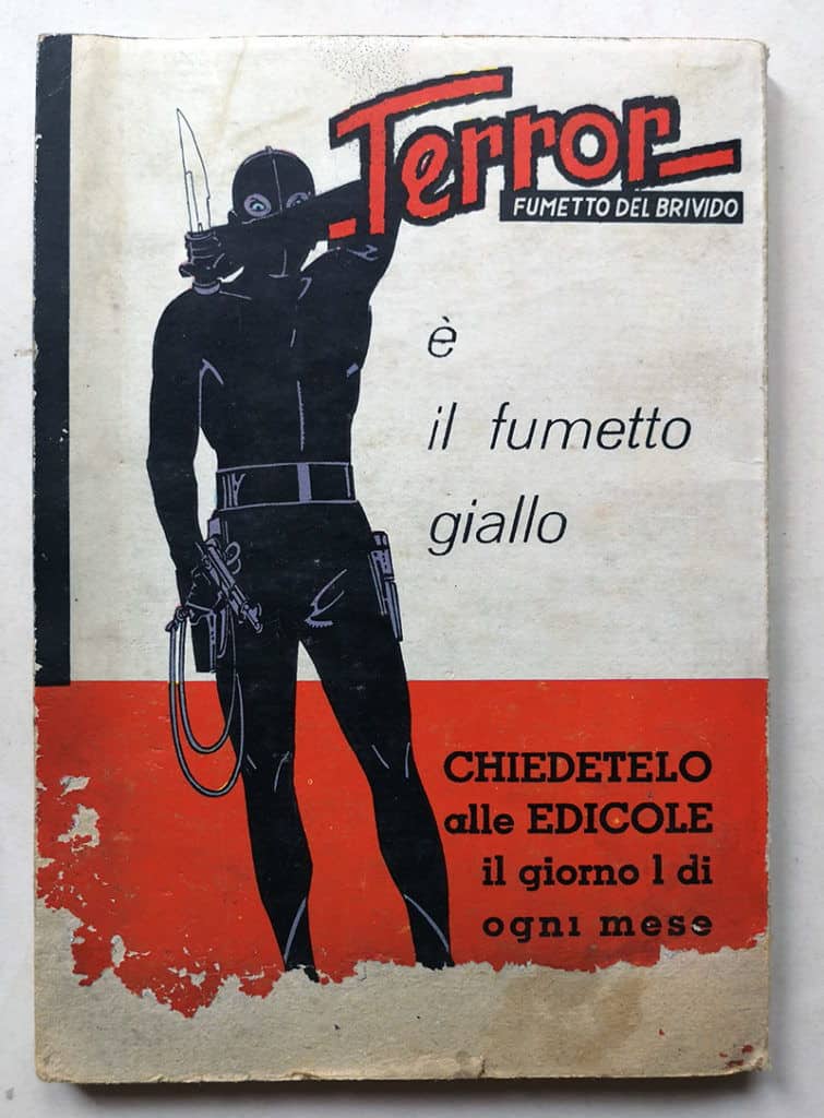 TERROR 1 Fumetto del Brivido LA MORTE NON MI VUOLE Attualità 1966 ...