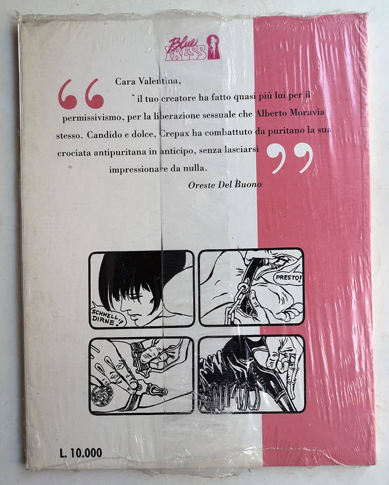 Guido Crepax VALENTINA 2 Blue Press 1994 - iCollezionisti