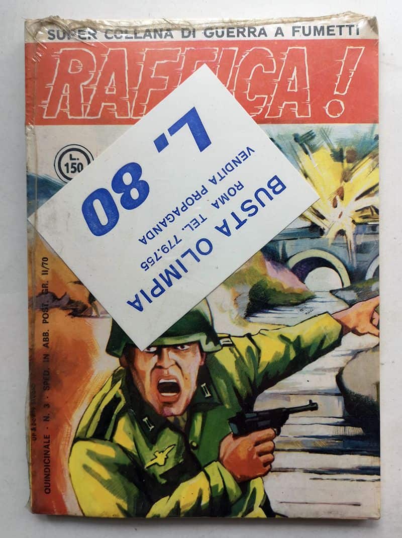 RAFFICA 3 super collana di guerra a fumetti GRAFICHE ITALIANE ...