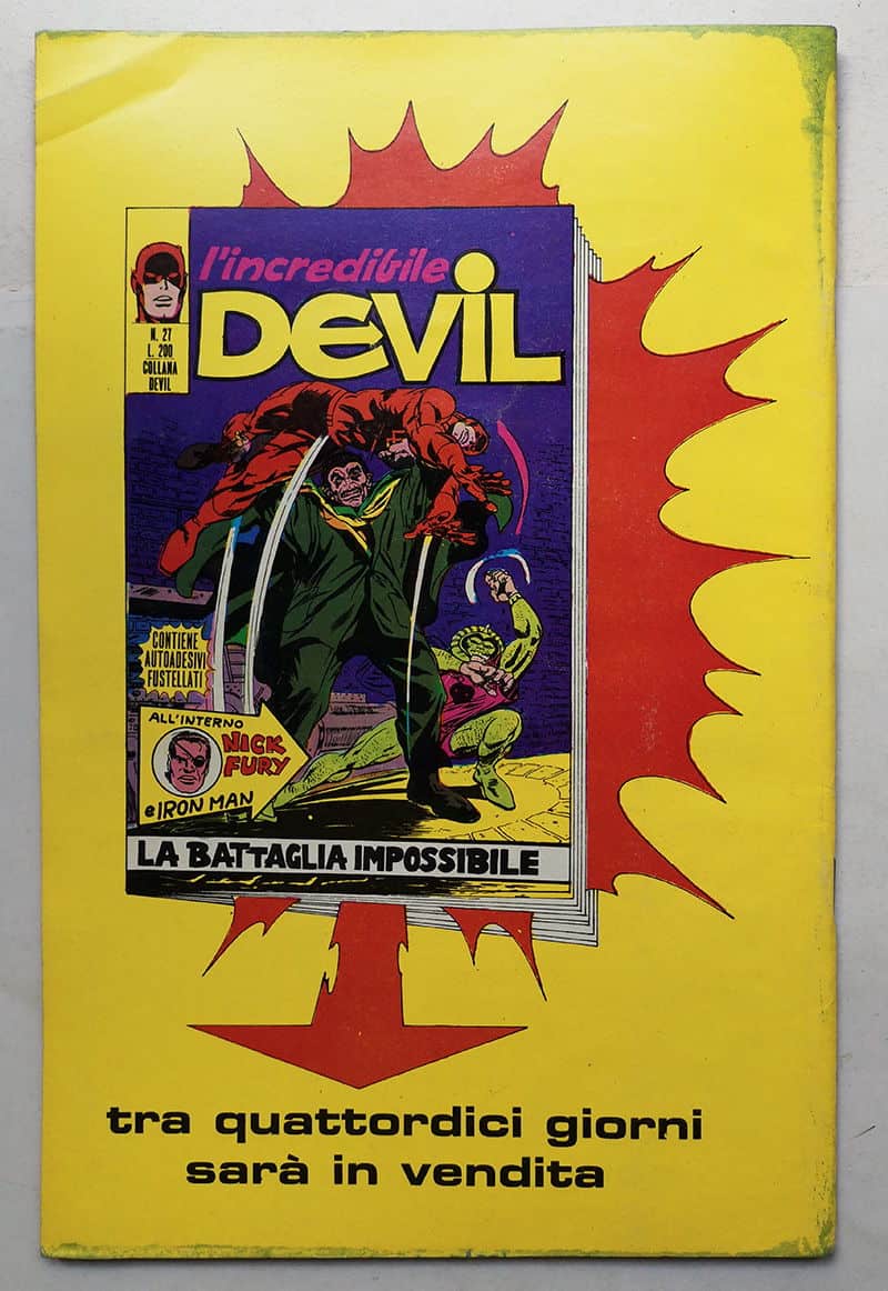 DEVIL 26 Editoriale Corno 1971 - iCollezionisti