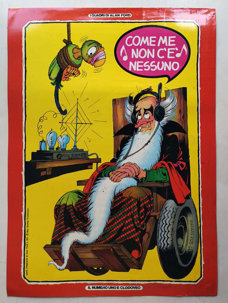 Alan Ford I QUADRI DI ALAN FORD Il Numero Uno e Clodoevo - iCollezionisti