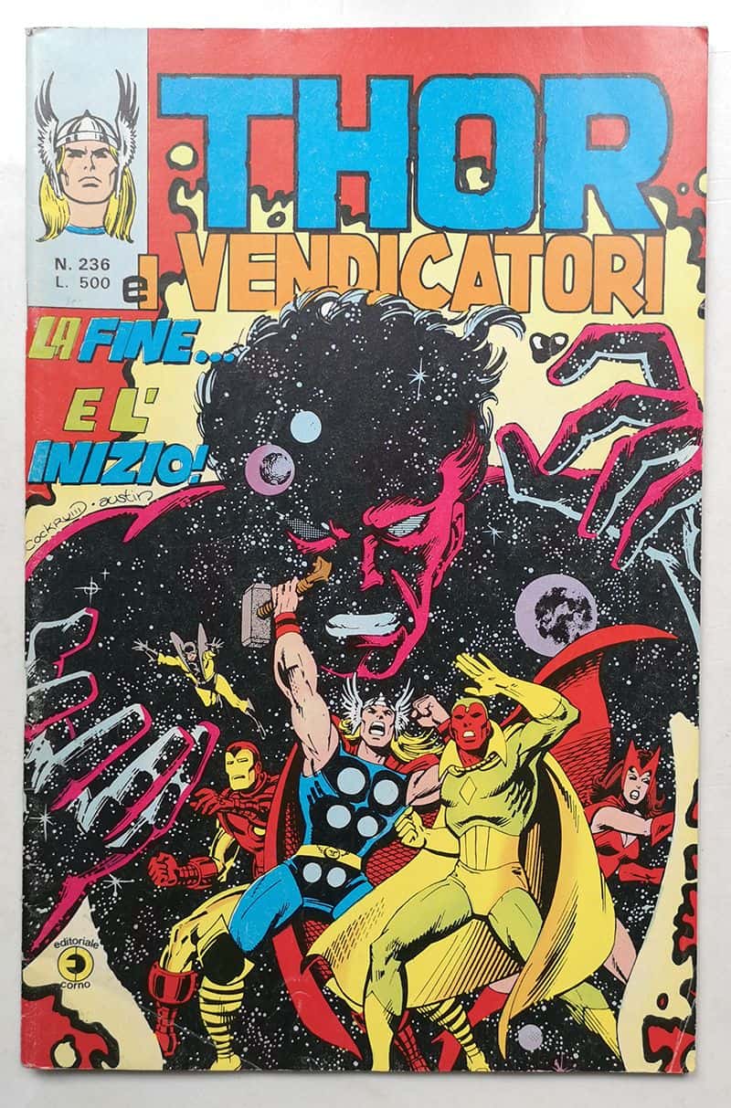 THOR e i VENDICATORI 236 Editoriale CORNO 1980 - iCollezionisti