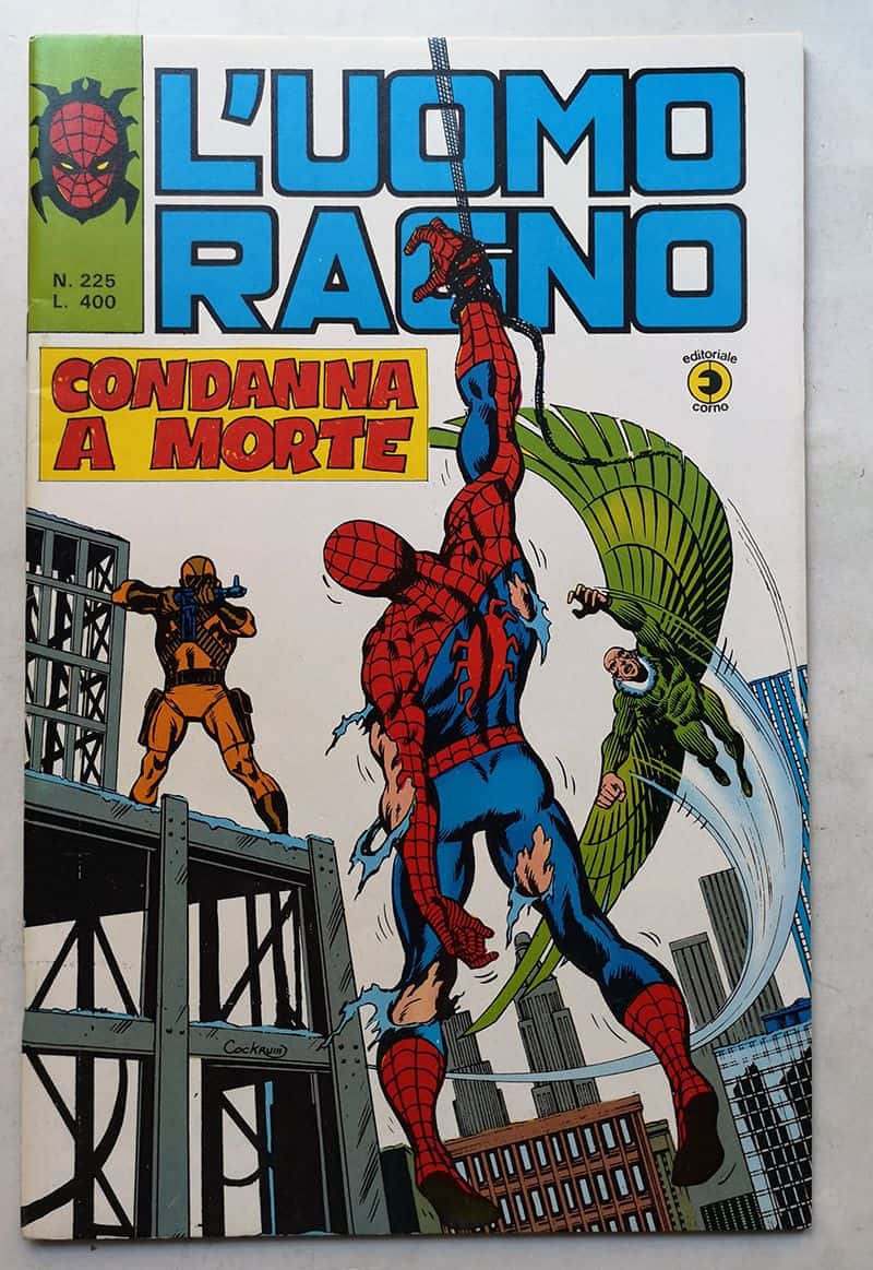 L'UOMO RAGNO n° 225 Editoriale Corno 1978 - iCollezionisti