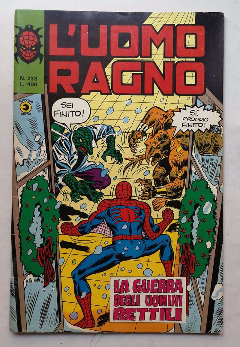 L'UOMO RAGNO n° 233 Editoriale Corno 1979 - iCollezionisti