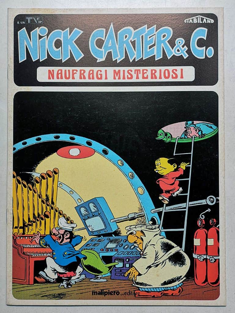 NICK CARTER & C 1 naufraghi misteriosi MALIPIERO 1978 Bonvi ...