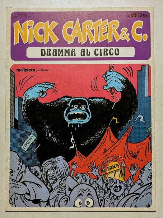 NICK CARTER & C 2 dramma al circo MALIPIERO 1978 Bonvi - iCollezionisti