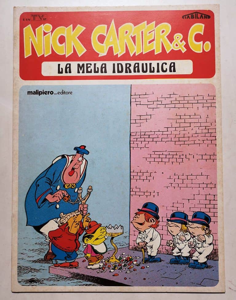 NICK CARTER & C 7 la mela idraulica MALIPIERO 1978 Bonvi ...