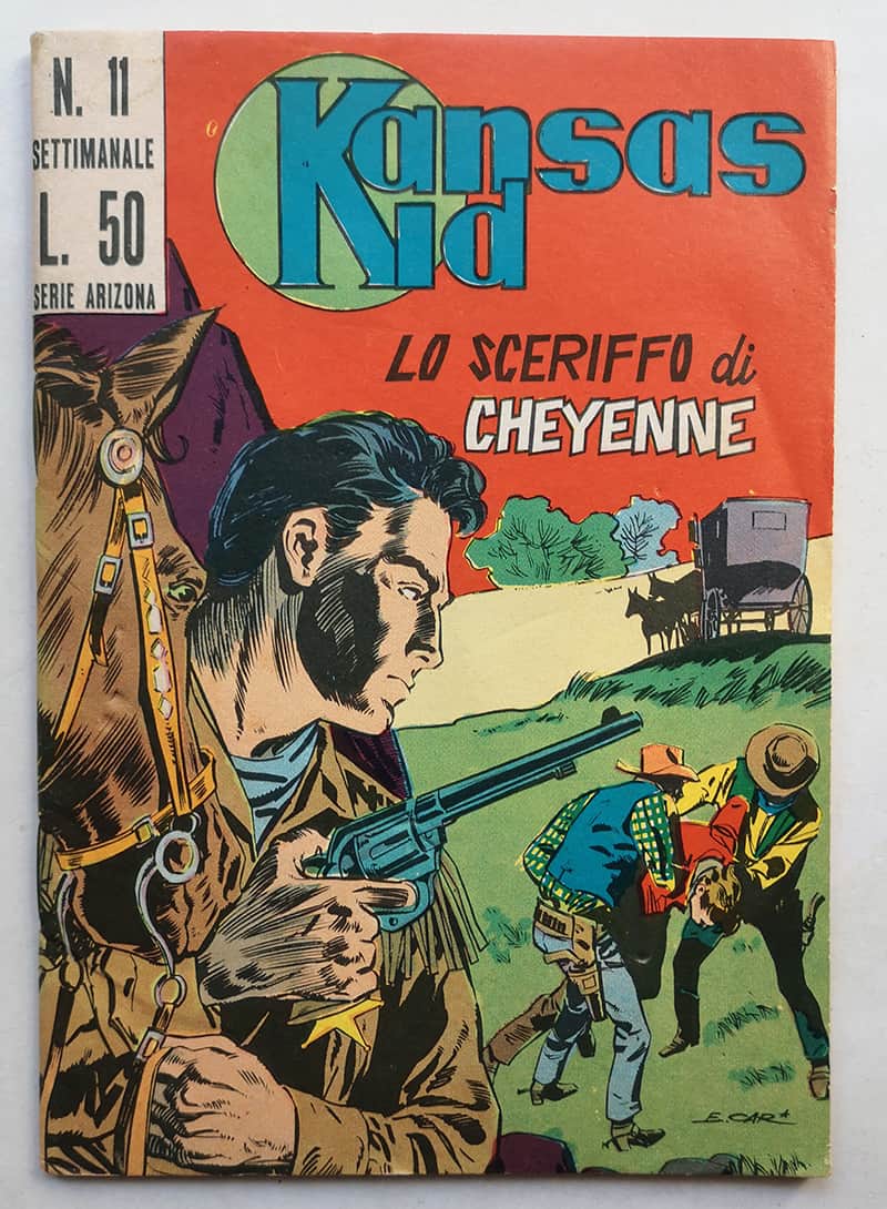 KANSAS KID 11 Serie Arizona CORNO 1963 - iCollezionisti