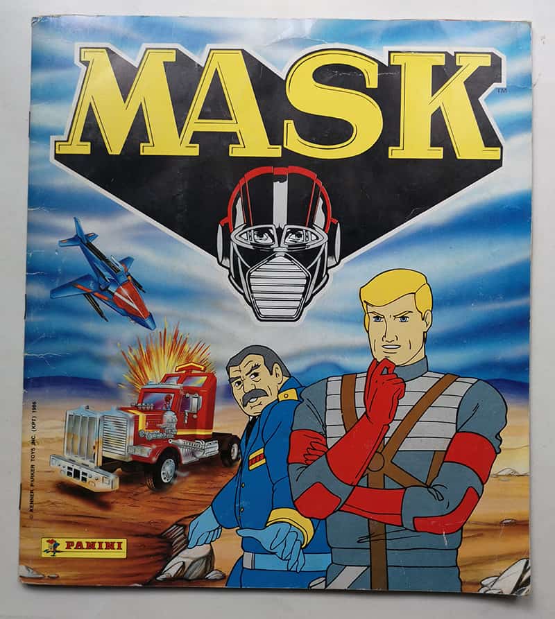 Album Figurine MASK Qs. Completo PANINI 1986 + poster completo ...