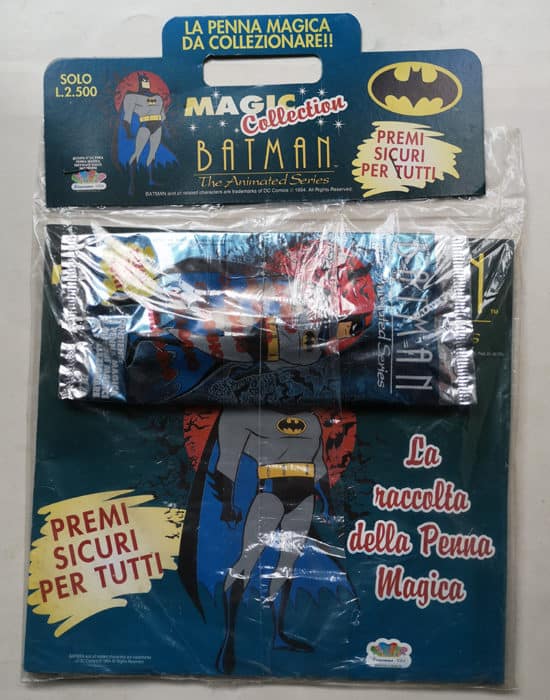 BATMAN The Animated Series MAGIC COLLECTION penna Magica BLISTERATO ...