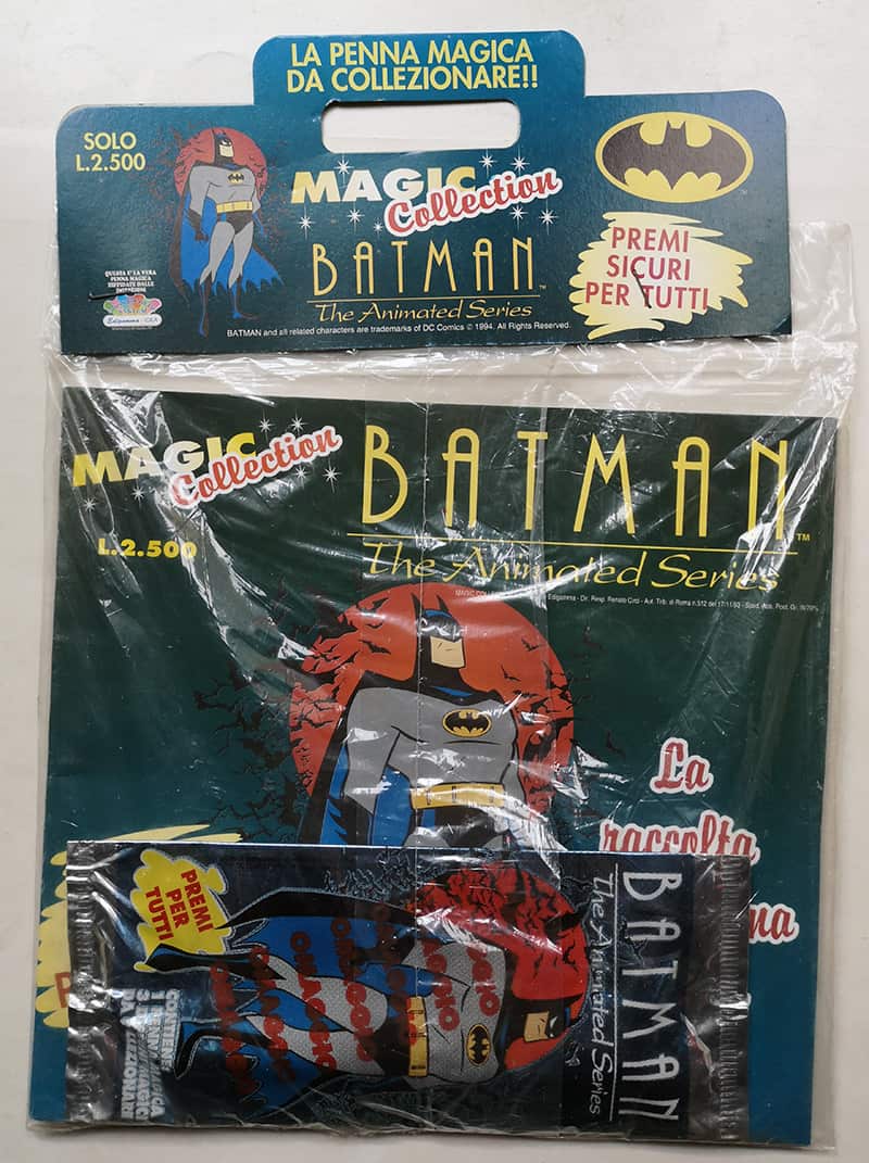 BATMAN The Animated Series MAGIC COLLECTION penna Magica BLISTERATO ...