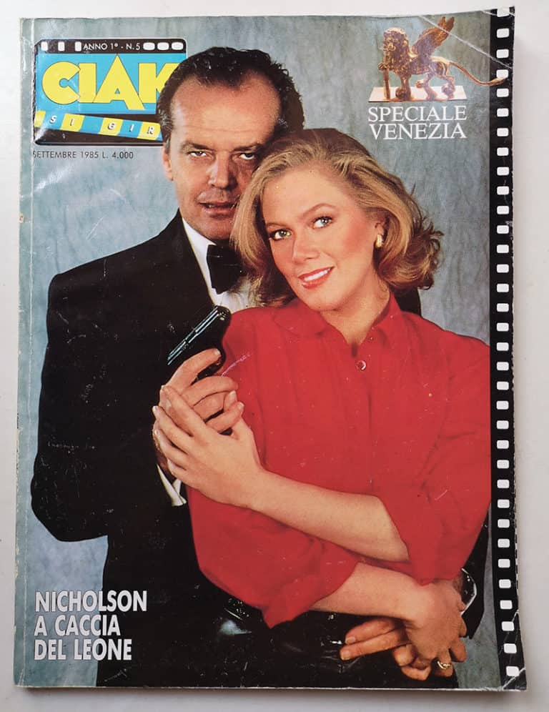 CIAK n° 5 - 1985 SERGIO LEONE Brooke Shields JACK NICHOLSON ...