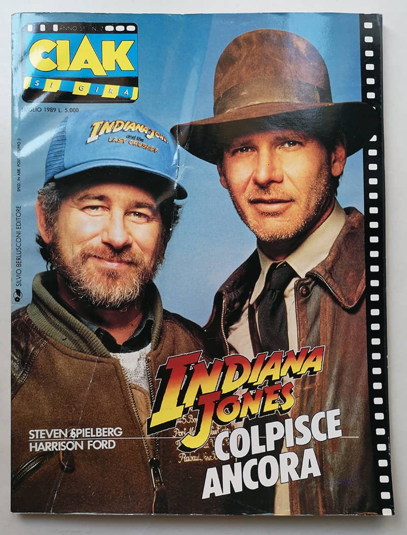 CIAK n° 7 - 1989 STEVEN SPIELBERG Harrison Ford MASTROIANNI ...