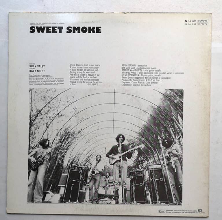 SWEET SMOKE Just a poke DISCO LP LC 0162 COLUMBIA - iCollezionisti