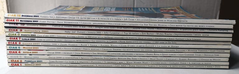 CIAK n° 5 - 2001 NICOLE KIDMAN Penelope Cruz CHARLIZE THERON ...