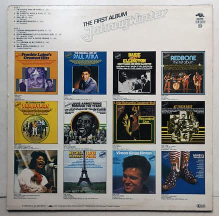 JOHNNY WINTER The First Album DISCO LP Sky 32206 - iCollezionisti