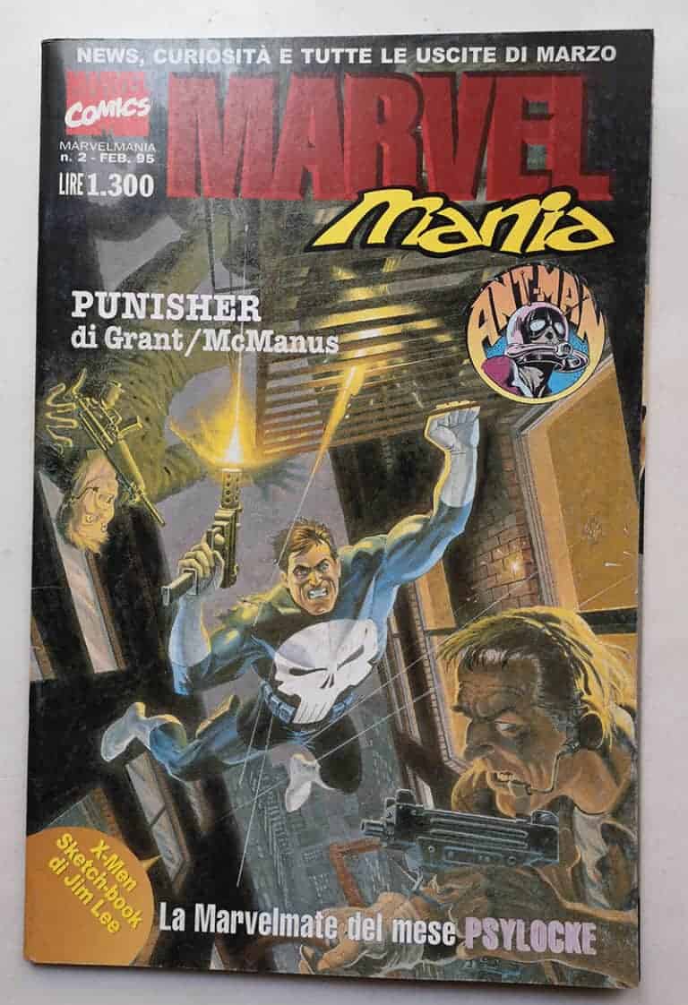 MARVEL Mania 2 con POSTER Psylocke PANINI 1995 - iCollezionisti