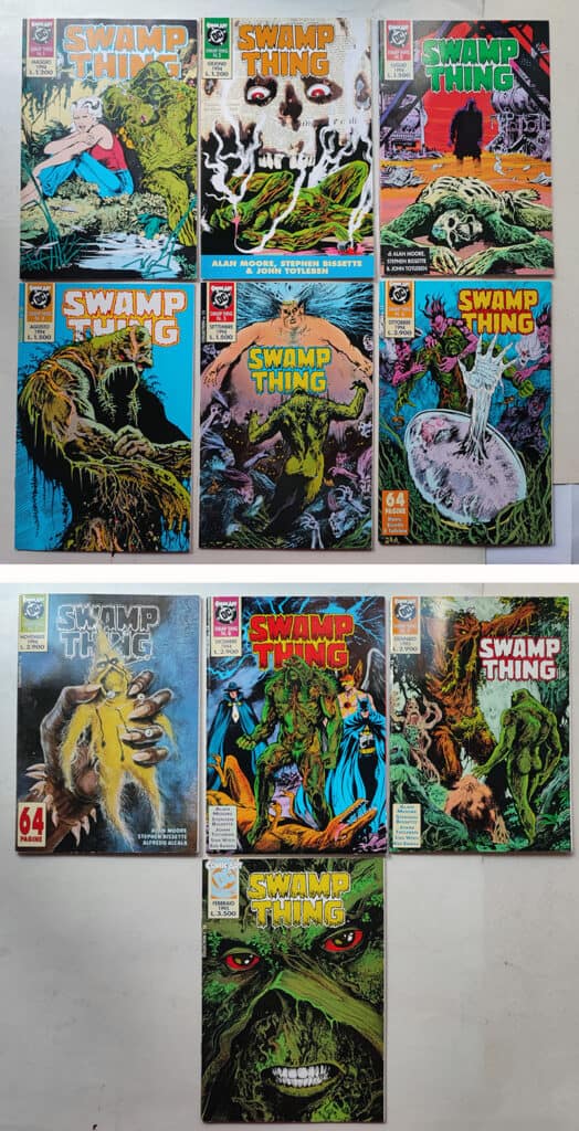 SWAMP THING 1/10 Serie Completa COMIC ART Vertigo 1994 Alan Moore ...