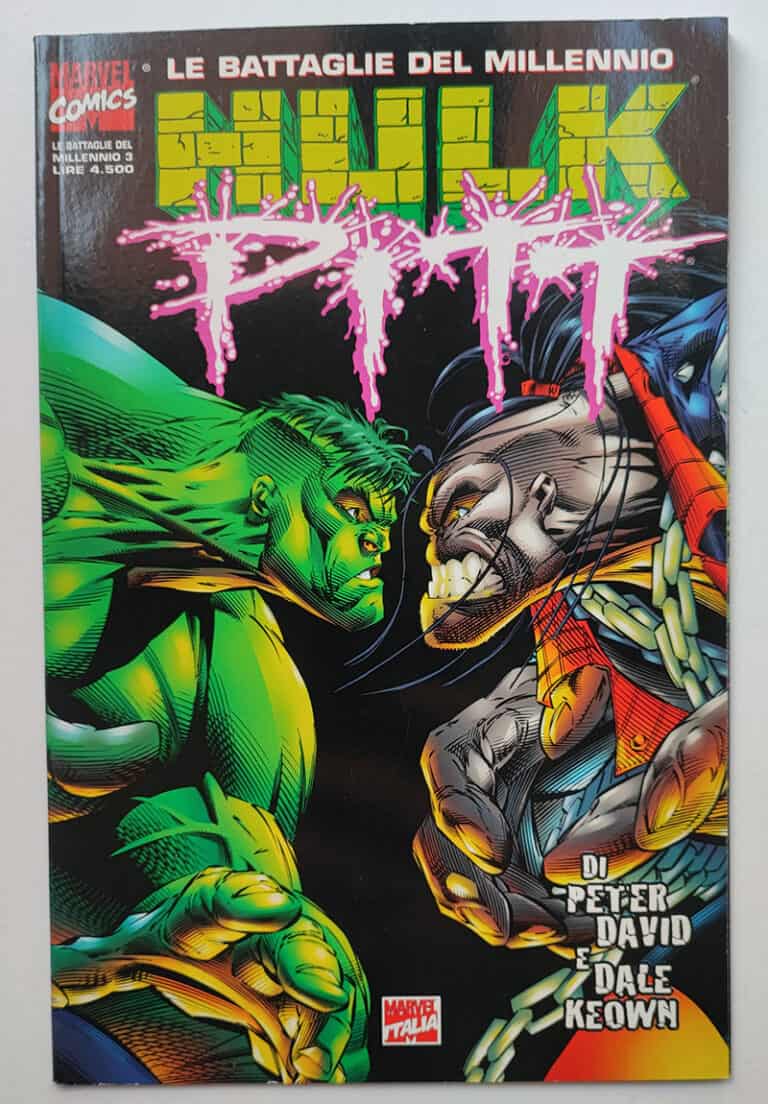 Le Battaglie del Millennio 3 HULK PITT Peter David MARVEL 1997 ...