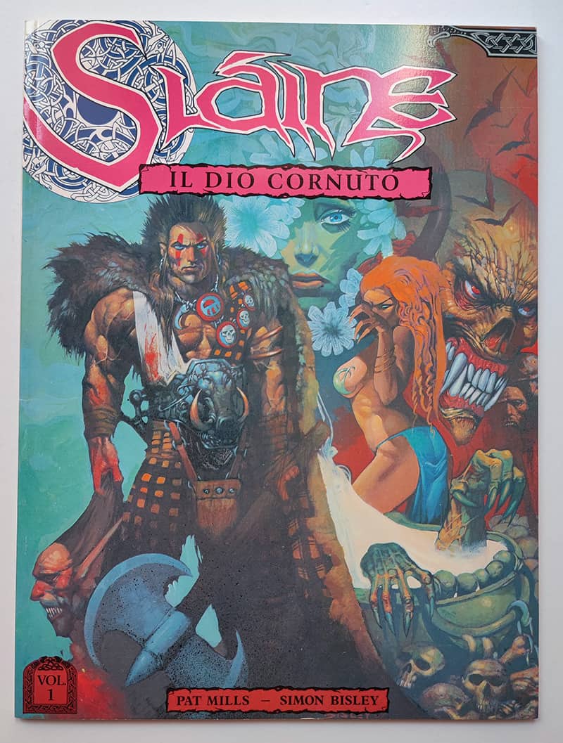 SLAINE il dio cornuto Vol. 1 MAGIC PRESS 1997 Simon Bisley Pat Mills ...