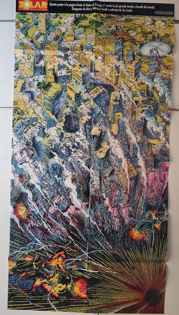 SOLAR n° 0 mega poster Barry Windsor-Smith PLAY PRESS - iCollezionisti