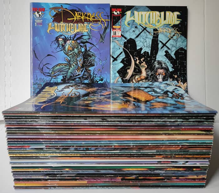 WITCHBLADE e DARKNESS 1/38 Serie Completa (12 variant + poster ...