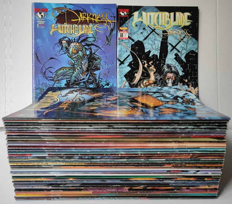 WITCHBLADE e DARKNESS 1/38 Serie Completa (12 variant + poster ...