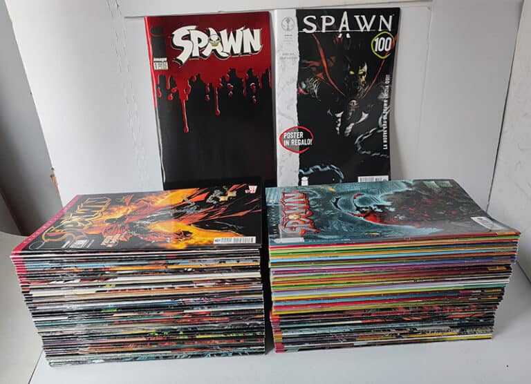 SPAWN nuova serie 1/100 completa CULT COMICS variant POSTER ...