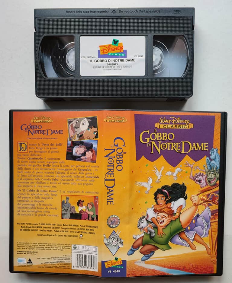 I classici Walt Disney IL GOBBO DI NOTRE DAME VHS 1996 VS 4699 ...
