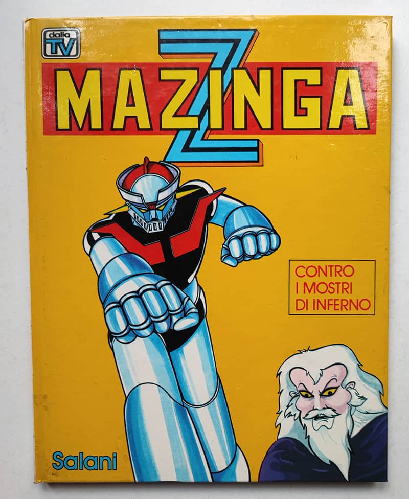 MAZINGA Z contro i mostri di Inferno Salani 1979 libro illustrato ...