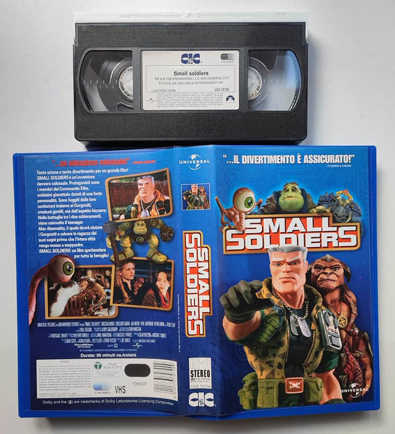 SMALL SOLDIERS vhs 1999 CIC UVS 70790 Joe Dante - iCollezionisti