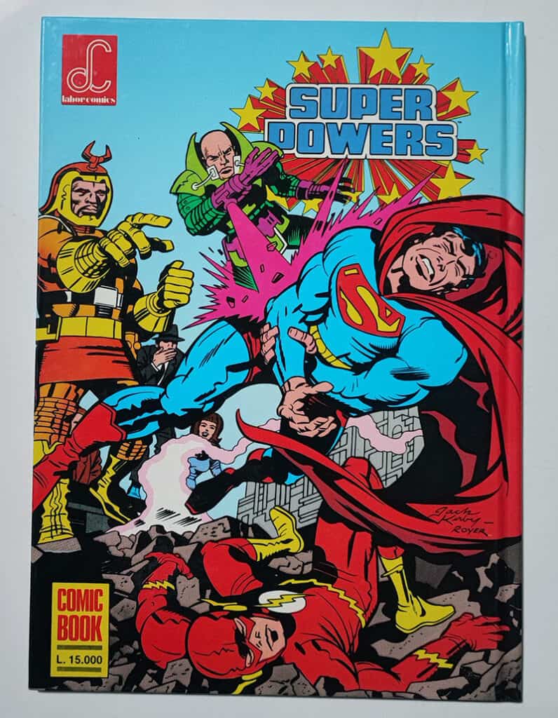 SUPER POWERS Comic Book 1 Labor Comics 1986 Jack Kirby EDICOLA ...