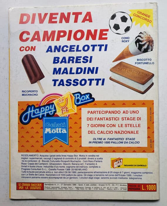 Album calciatori PANINI 1989-90 OTTIMO con cedole - iCollezionisti