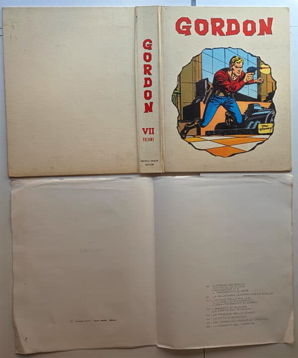Flash GORDON Raccoglitore N° 7 Fratelli Spada 1965 - iCollezionisti