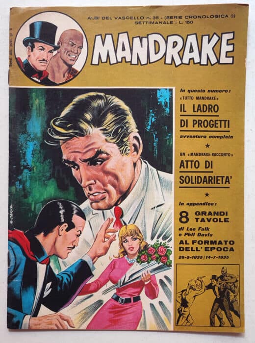 MANDRAKE Serie Cronologica 3 SPADA 1972 - iCollezionisti