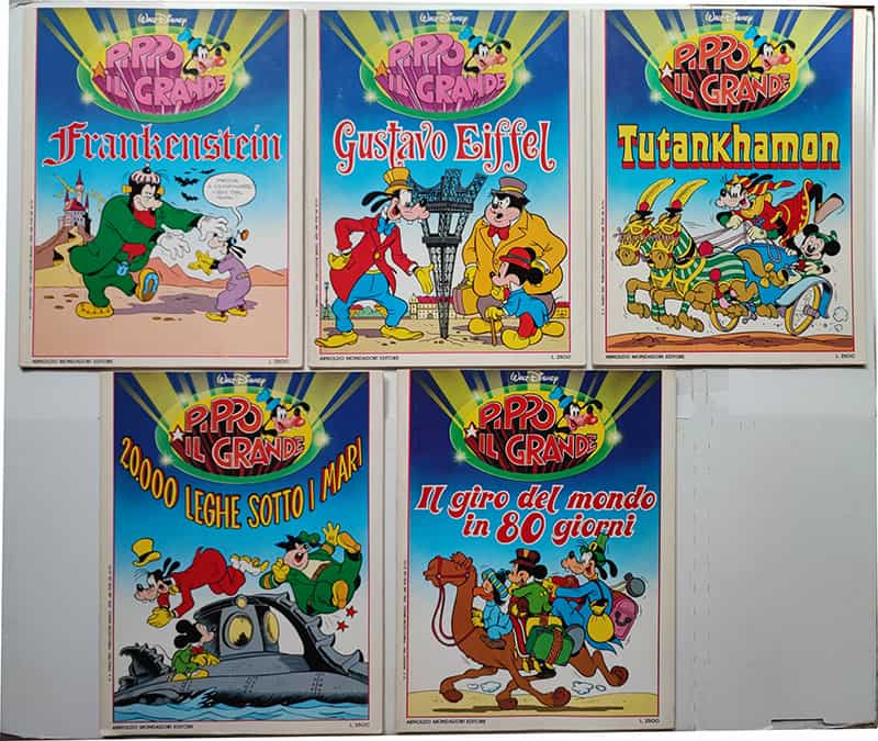 PIPPO il Grande 1/5 Serie Completa MONDADORI 1983 - iCollezionisti