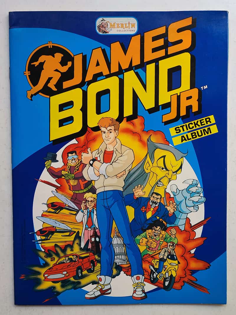Album Figurine JAMES BOND Jr MERLIN 1993 vuoto - iCollezionisti