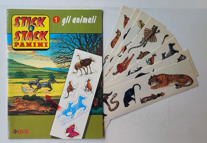 Album Figurine Panini STICK e STACK 1 Gli Animali 1986 - iCollezionisti