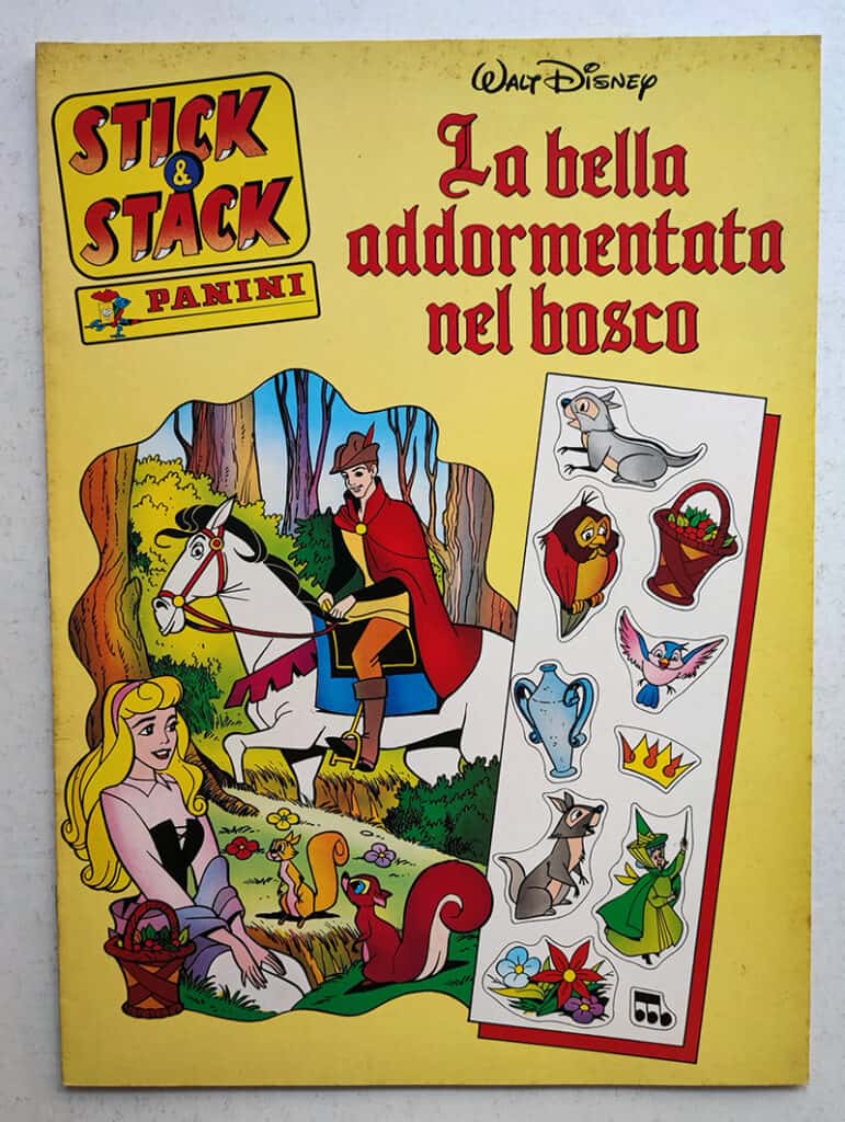 Album Figurine Panini STICK e STACK 17 La Bella Addormentata - iCollezionisti