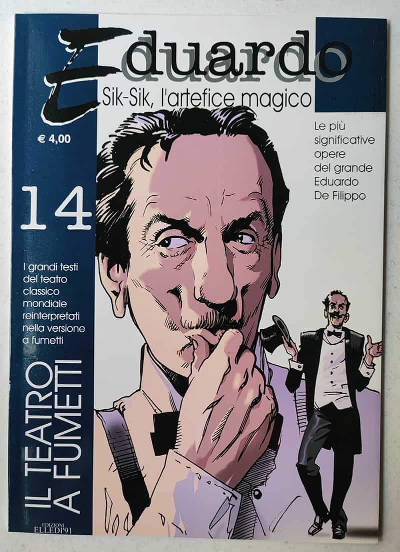 IL TEATRO A FUMETTI 14 Edoardo De Filippo SIK SIK ICollezionisti IL TEATRO A FUMETTI 14 Edoardo De Filippo SIK SIK ICollezionisti