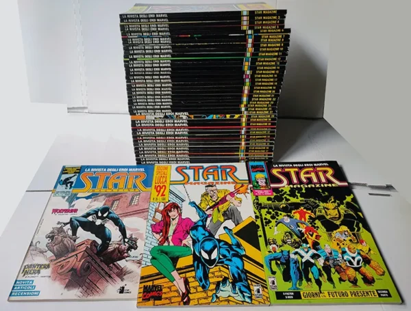 STAR MAGAZINE Serie Completa 1/42 STAR COMICS 1990 Marvel - iCollezionisti