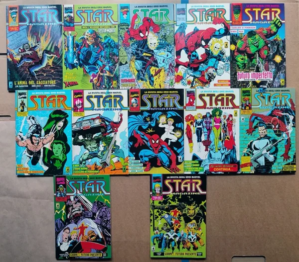 STAR MAGAZINE Serie Completa 1/42 STAR COMICS 1990 Marvel - iCollezionisti