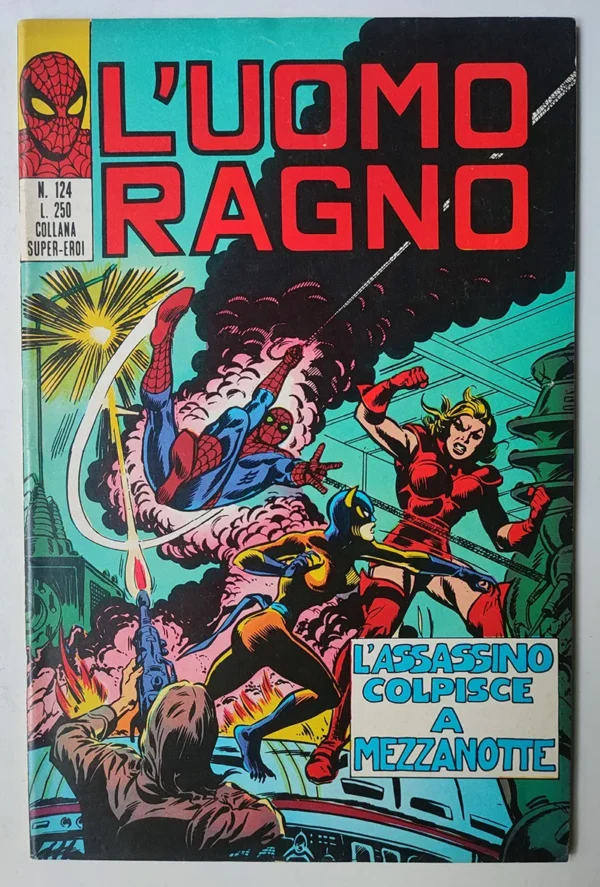 L'UOMO RAGNO n° 124 Editoriale Corno 1975 - iCollezionisti