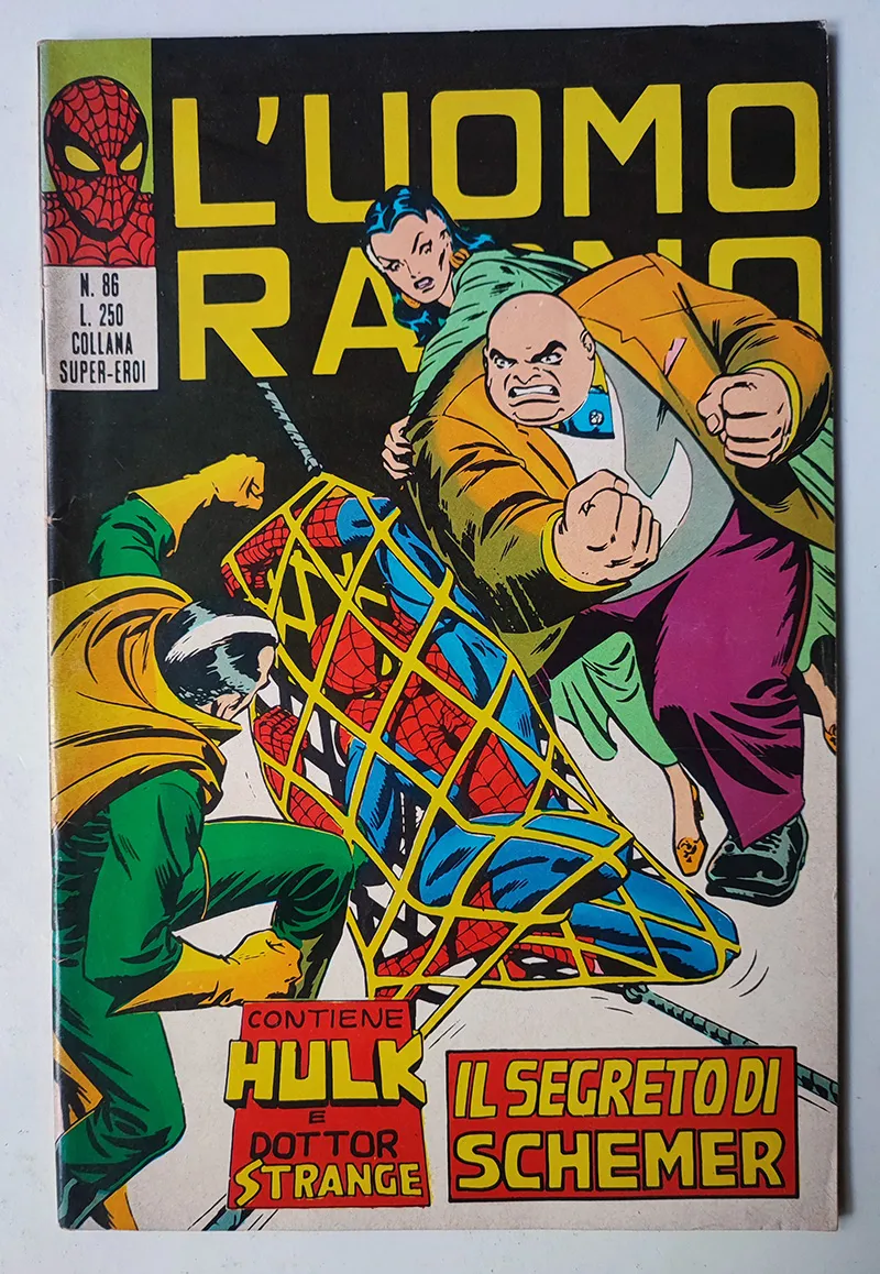 L'UOMO RAGNO n° 86 Editoriale Corno 1973 - iCollezionisti