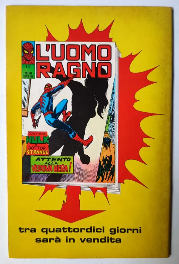 L'UOMO RAGNO n° 86 Editoriale Corno 1973 - iCollezionisti