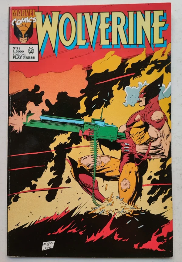 WOLVERINE 31 Play Press 1992 Excalibur - iCollezionisti